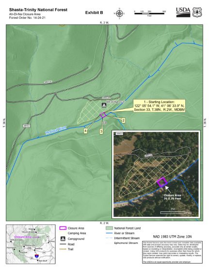 Shasta-Trinity National Forest issues closure to protect endangered ...