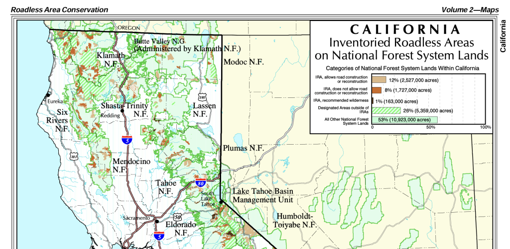 These 4 million acres of California forests could lose protection. Here ...