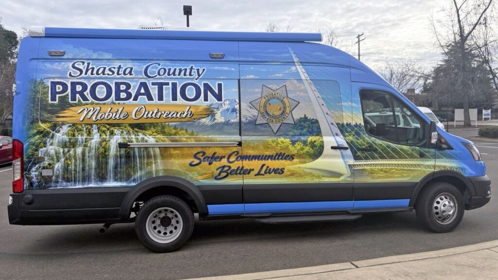 SHASTA COUNTY PROBATION EXPANDS SERVICES WITH NEW MOBILE PROBATION VAN ...