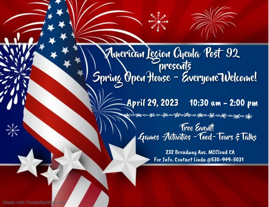 American Legion Post 92 Open House - Siskiyou News